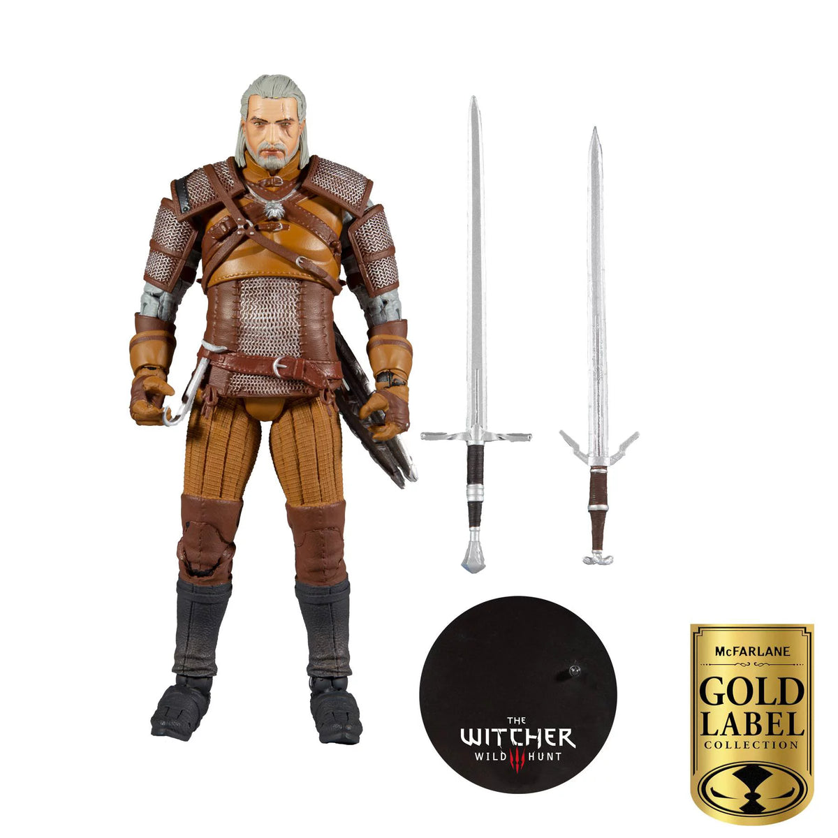 The Witcher 3: Wild Hunt Geralt of Rivia [Gold Label Series Exclusive ...