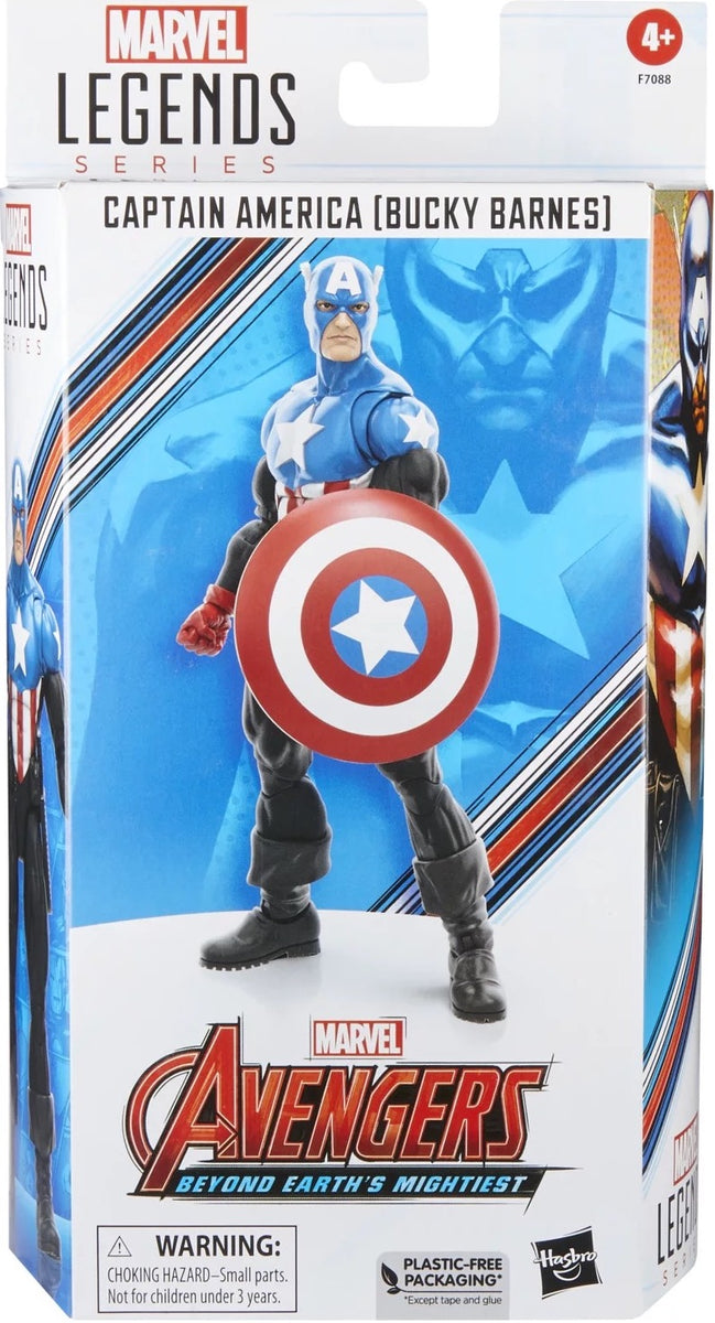 Marvel Legends - Avengers 60th Anniversary - Captain America (Bucky Ba ...