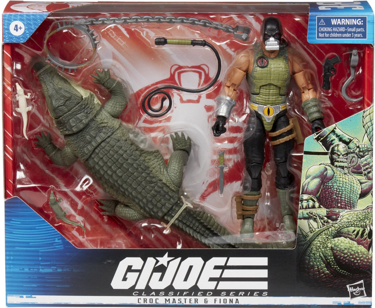 G.I. Joe - Croc Master & Fiona - [Classified] – Knomadic Collectibles