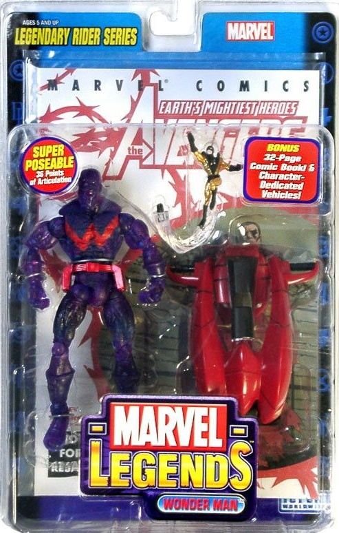Marvel Legends Legendary Riders Wonder Man [Ionic] [Variant] – Knomadic ...